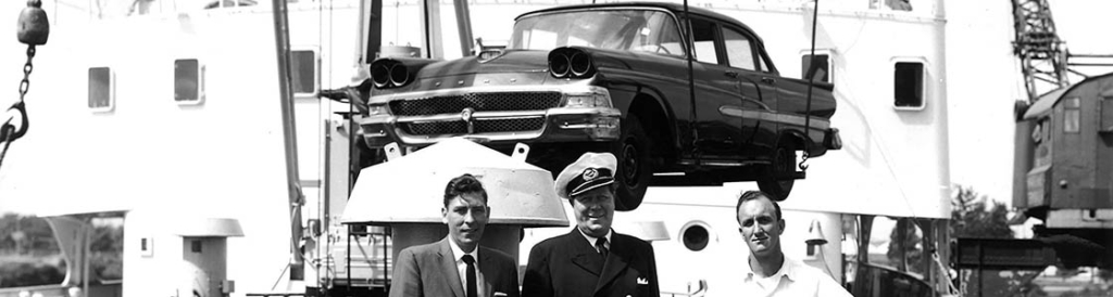 1950s Breakthrough of car transports – Wallenius Lines
